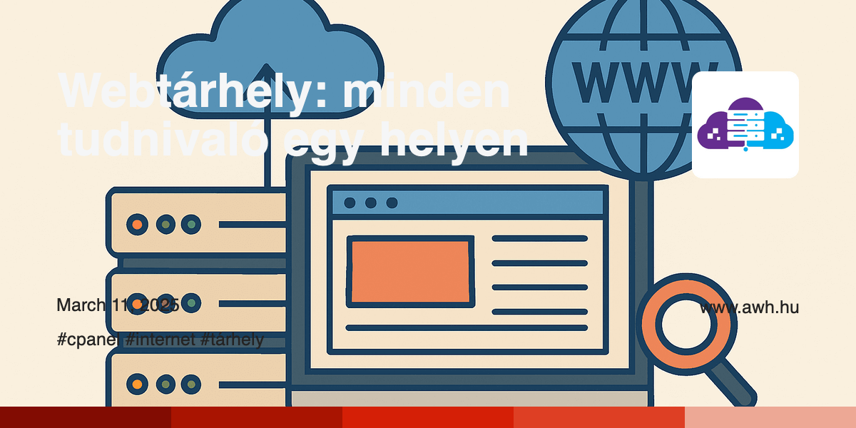 Webtárhely: minden tudnivaló egy helyen - aWh